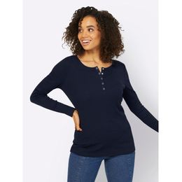 Heine Shirt in marine | Gr.: 36