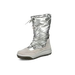 Legero Winterstiefel in Silber/ Grau | Gr.: 42