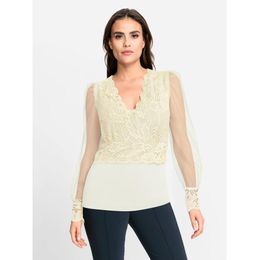 Heine Langarmshirt in champagner | Gr.: 44