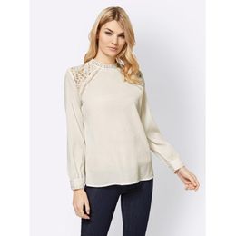 Heine Bluse in champagner | Gr.: 40