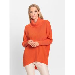 Heine Rollkragenpullover in orange | Gr.: 40