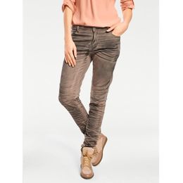 Heine Boyfriend Hose in helltaupe | Gr.: 34