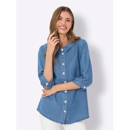 Heine Bluse in blue-bleached | Gr.: 36