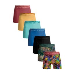 MUCHACHOMALO 7er-Set: Boxershorts in Bunt | Gr.: M