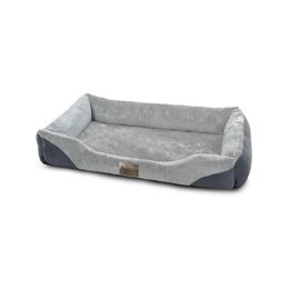 Aspero Hundebett Hanko in Grau | Gr.: 40 x 50 cm