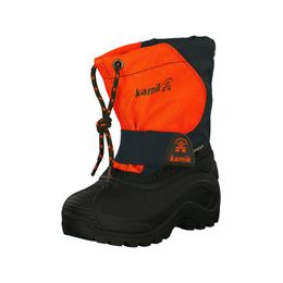 Kamik Winterstiefel in navy/orange-marine/orange | Gr.: 31