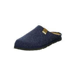 Fischer Hausschuhe in Blau | Gr.: 45