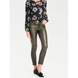 Heine Bauchweg-Hose in khaki | Gr.: 17