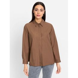 Heine Longbluse in braun | Gr.: 34