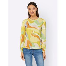 Heine Druck-Shirt in pistazie-limone-bedruckt | Gr.: 46