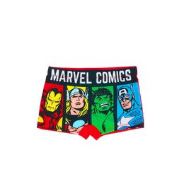 Avengers Badehose Ironman Shorts Schwimmen in Rot | Gr.: 128/134