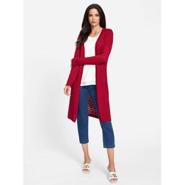 Heine Longstrickjacke in rot | Gr.: 40