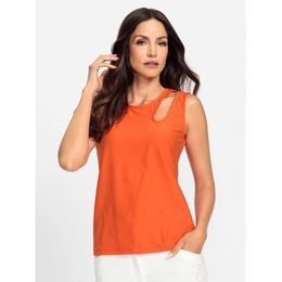Heine Shirttop in orange | Gr.: 44