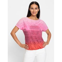 Heine Shirt in erdbeere-bedruckt | Gr.: 46