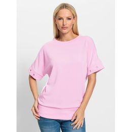 Heine Oversize-Shirt in rosé | Gr.: 40
