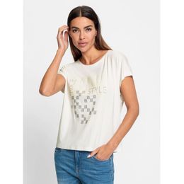 Heine Shirt in ecru | Gr.: 40