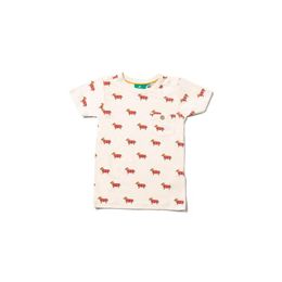 Little Green Radicals Kurzarm-T-Shirt in Creme | Gr.: 18-24 MONATE