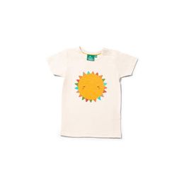 Little Green Radicals Kurzarm-T-Shirt in Creme | Gr.: 9-12 MONATE