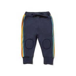 Little Green Radicals Bequeme Bio-Jogginghose in Navy | Gr.: 12-18 MONATE