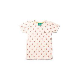 Little Green Radicals Kurzarm-T-Shirt in Creme | Gr.: 12-18 MONATE