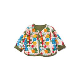 Little Green Radicals Wendbare kragenlose Fr&uuml;hlingsjacke in Bunt | Gr.: 18-24 MONATE