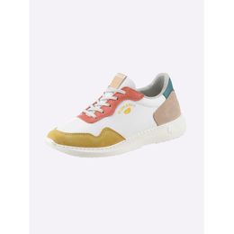 Heine Sneaker in wei&szlig;-bunt | Gr.: 35