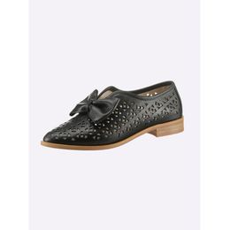 Heine Slipper in schwarz | Gr.: 42