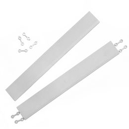Klickfliesen-Kantenleiste ANDIAMO "Terra Sol, Made in Swiss", grau (hellgrau), B:50mm L:380mm, Polyvinylchlorid (PVC), Hartbodenbeläge, idealer Fliesen-Abschluss