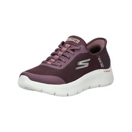 Sneaker Skechers "Skechers Sneaker Textil", Damen, Gr. 37, burgunder, Textil, Schuhe Sneaker