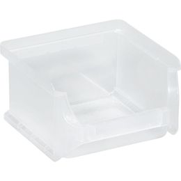 Sichtlagerkasten, LxBxH 100 x 100 x 60 mm, VE 30 Stk, transparent kaiserkraft