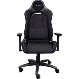 Trust Gaming-Stuhl »GXT 714 Ruya« () schwarz + schwarz und Rückenlehne aus High-Density-Foam für ein komfortables und angenehmes Gaming-Erlebnis