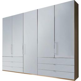 Wiemann Faltt&uuml;renschrank &raquo;Loft, Kleiderschrank, Schrank, W&auml;scheschrank, mit Glasfront&laquo; 3 Breiten, 2 H&ouml;hen 216/236 cm ausw&auml;hlbar, MADE IN GERMANY, inkl