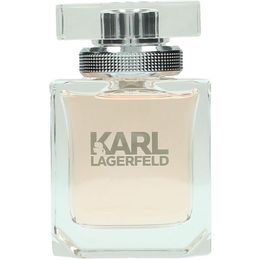 Lagerfeld Eau de Parfum »Pour Femme« Blumig-fruchtiger Damenduft mit Pfirsich, Magnolie und Moschus. transparent Damenduft