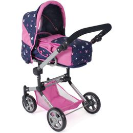 Bayer Chic 2000 CHIC2000 Kombi-Puppenwagen »Jara, Butterfly, rosa« zusammenklappbar Butterfly