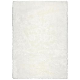 FLAIR RUGS Hochflor-Teppich &raquo;Sheepskin&laquo; rechteckig 6 mm H&ouml;he weich, Kunstfell, Fellteppich beige Kunstfaser