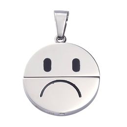 Vivance Kettenanhänger »Edelstahl Smiley« () weiß one-size Edles Erscheinungsbild