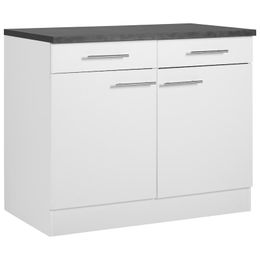 Optifit Unterschrank &raquo;Mini&laquo;, Breite 100 cm wei&szlig;