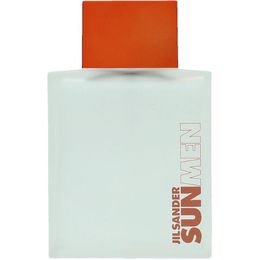 Jil Sander Eau de Toilette »Sun Men« mit warmen, würzigen Aromen in Herz- und Basisnote orange 0 Herrenduft von Jil Sander