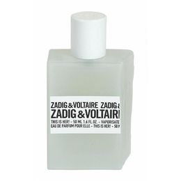 Zadig & Voltaire ZADIG & VOLTAIRE Eau de Parfum »This is Her!« mit blumig-orientalischer Note weiß Damenduft von Zadig & Voltaire