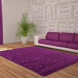 Ayyildiz Teppiche Hochflor-Teppich &raquo;Dream Shaggy&laquo; rechteckig 50 mm H&ouml;he Langflor, auch in rund, L&auml;ufer, Wohnzimmer Schlafzimmer pink Kunstfaser