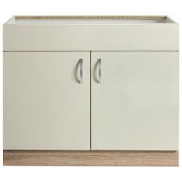 Wiho-K&uuml;chen wiho K&uuml;chen Sp&uuml;lenschrank &raquo;Flexi&laquo; Breite 100 cm beige
