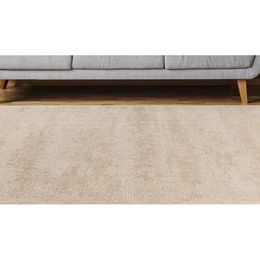Kayoom Teppich »Adeon 625« rechteckig 13 mm Höhe 575.000 Points/m², Vintage-Design Creme Obermaterial: 100% Polypropylen B : 80 cm 1 Stk.