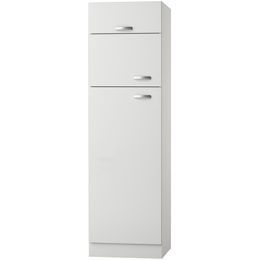 Optifit Backofen/K&uuml;hlumbauschrank &raquo;Agos&laquo; H&ouml;he 206, 8 cm wei&szlig;