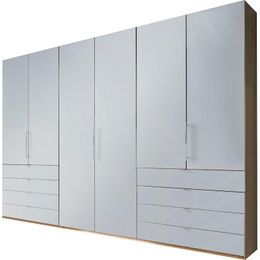 Wiemann Falttürenschrank »Loft, Kleiderschrank, Schrank, Wäscheschrank, mit Glasfront« 3 Breiten, 2 Höhen 216/236 cm auswählbar, MADE IN GERMANY,...