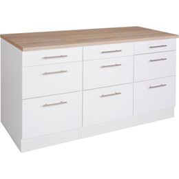Optifit Unterschrank &raquo;Tula&laquo;, Breite 150 cm wei&szlig;