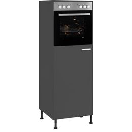 Optifit Backofenumbauschrank &raquo;Parma&laquo; Breite 60 cm grau Holzwerkstoff