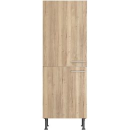 Optifit K&uuml;hlumbauschrank &raquo;Klara&laquo; Breite 60 cm braun Spanplatte