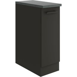 Optifit Apothekerschrank &raquo;Palma&laquo; Breite 30 cm, H&ouml;he 84,8 cm, Anbau-und Unterbau m&ouml;glich schwarz Spanplatte