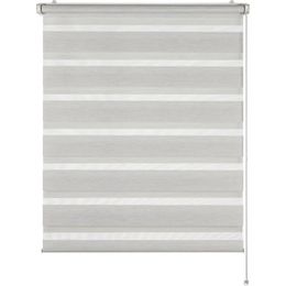 Sch&ouml;ner Wohnen Kollektion SCH&Ouml;NER WOHNEN-KOLLEKTION Doppelrollo &raquo;Tilda&laquo; transparent Sichtschutz mit Bohren/ohne Bohren freih&auml;ngend geklemmt, silberne oder wei&szlig;e...