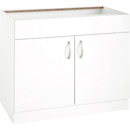 Wiho-K&uuml;chen wiho K&uuml;chen Sp&uuml;lenschrank &raquo;Flexi&laquo; Breite 100 cm wei&szlig;
